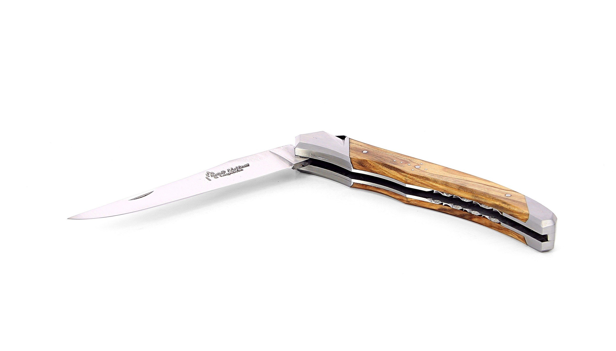 Benoit l'Artisan | Couteau de Laguiole Tribal pliant 12 cm, platines ...