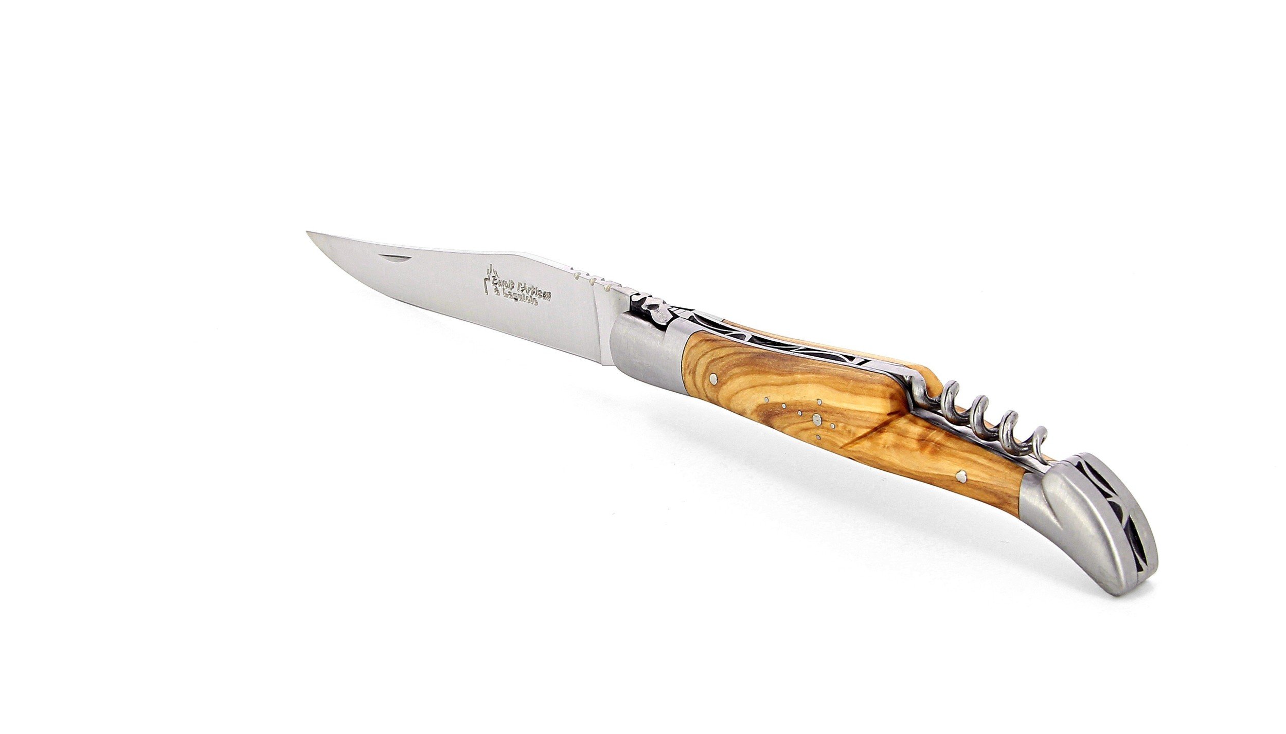 Benoit l'Artisan | Couteau de Laguiole pliant avec tire-bouchon, 12 cm ...